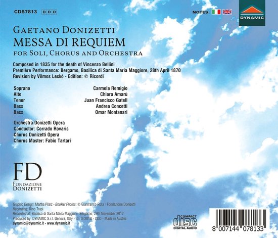 Chorus Donizetti Opera, Orchestra Donizetti Opera, Corrado Rovaris ...