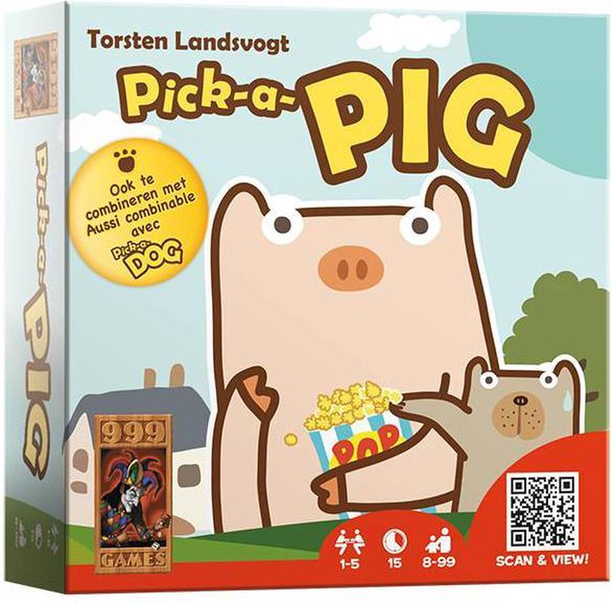 Pick-a-Pig Kaartspel | Games | bol.com