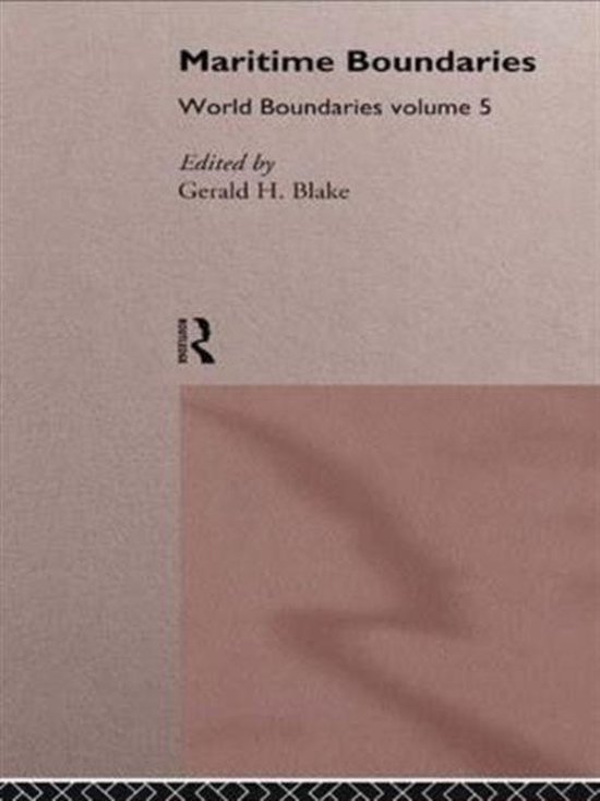 Maritime Boundaries | 9781138995628 | Boeken | bol