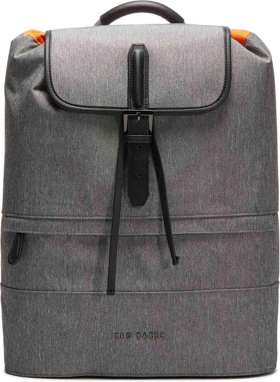 Ted Baker Rayman Nylon Backpack Grey Rugzak 141737 (Inhoud: 18L) | bol.com