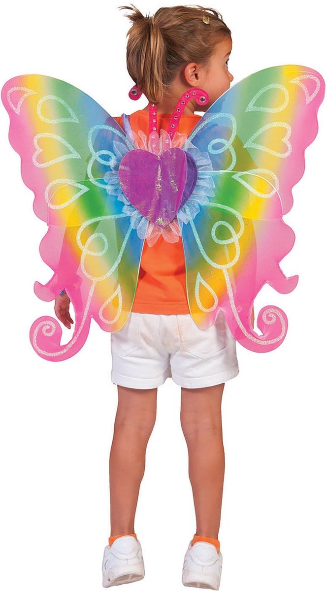 Vleugels voor kinderen regenboog - regenboogvleugels | bol