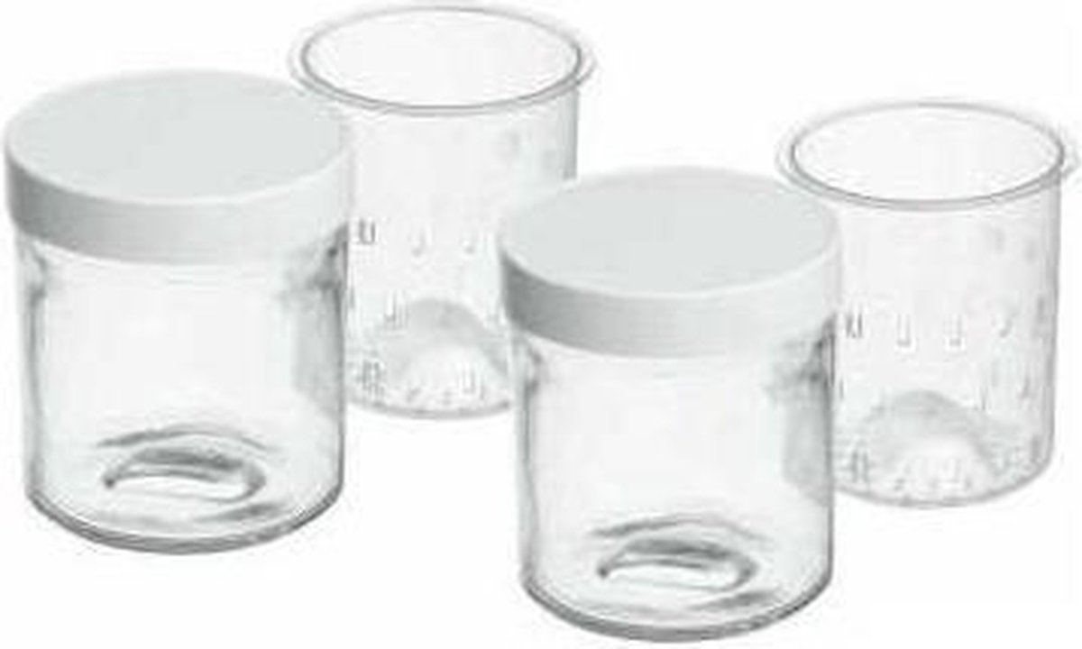 CUISINART - plastiek potjes SET 2ST - 250ml - YM402E | bol