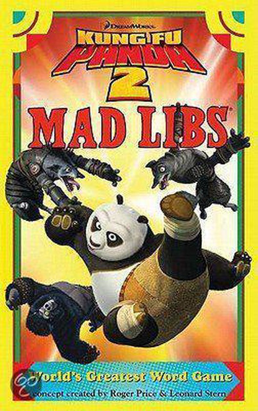 Kung Fu Panda Mad Libs, Roger Price | 9780843198621 | Boeken | bol.com