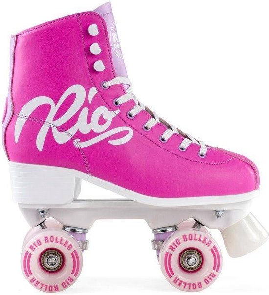 Patins à roulettes SFR Quad Rio Script Femme Rose Taille 37 | bol.com