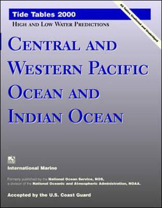Tide Tables, Noaa | 9780071353281 | Boeken | bol.com