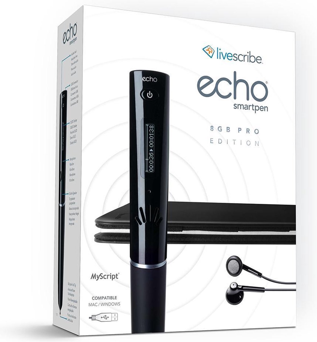 Livescribe 8GB Echo Smartpen Pro Edition | bol.com