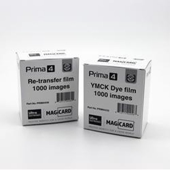 Magicard Prima4 YMCK Dye film met re-transferfilm | bol
