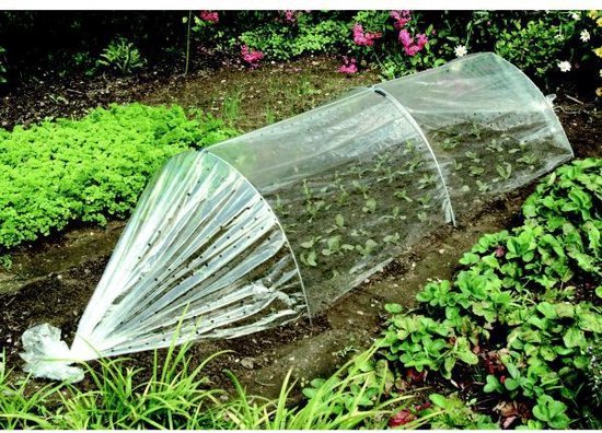 Kweektunnel met folie - 4 x 1,5 m - set van 2 stuks | bol.com