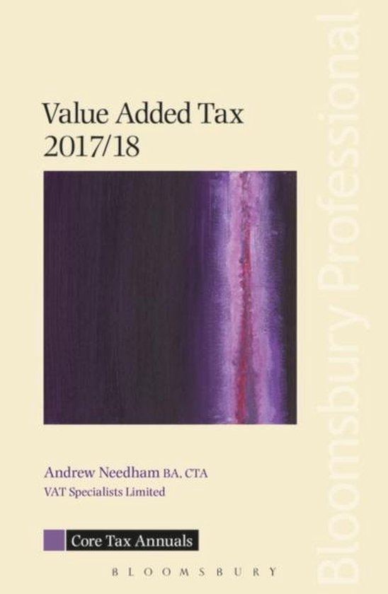 Core Tax Annuals- Core Tax Annual: VAT 2017/18 | 9781526500922 | Andrew ...