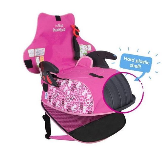 Trunki Boostapak Hello Kitty 2-in-1 Autozitje En Rugzak | bol.com