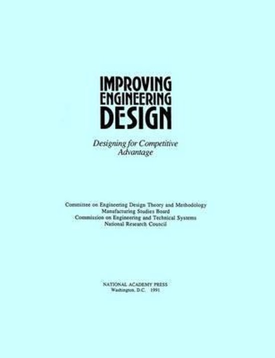 Improving Engineering Design | 9780309044783 | National Research ...