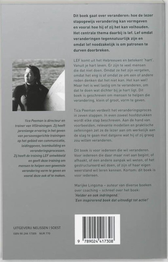 Heb LEF, durf te veranderen | 9789024417308 | T. Peeman | Boeken | bol