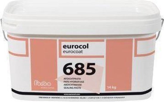 Eurocol 685 Eurocoat waterkerende pasta emmer à 14kg | bol