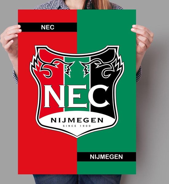 Poster Football Art - NEC Nijmegen | bol.com