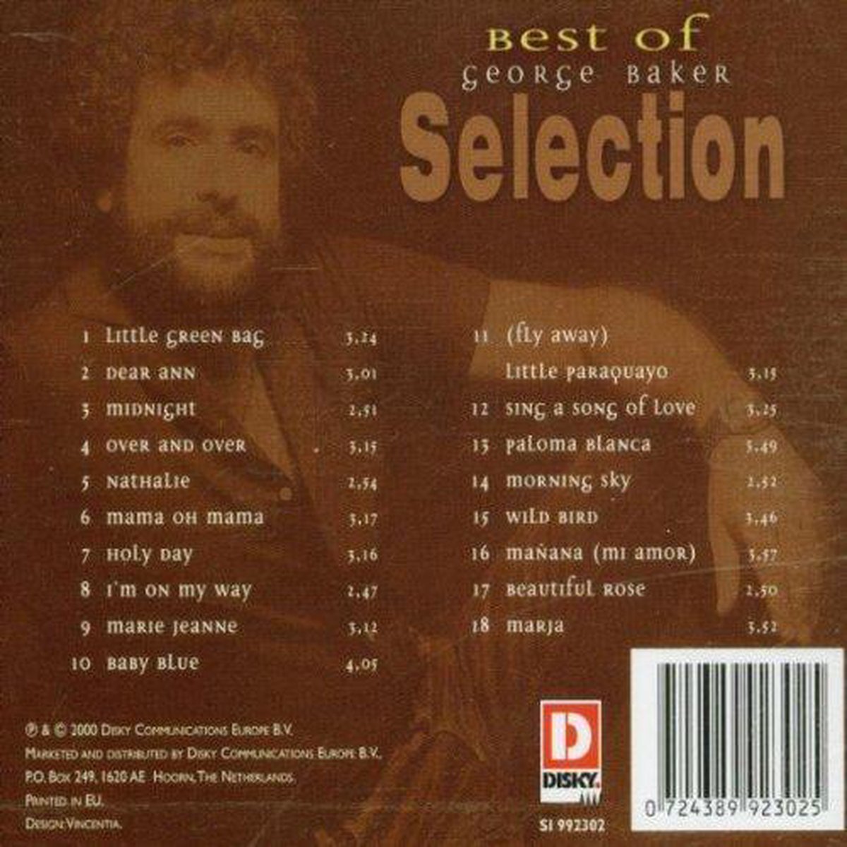 Best Of George Baker Selection, George Baker Selection | CD (album ...