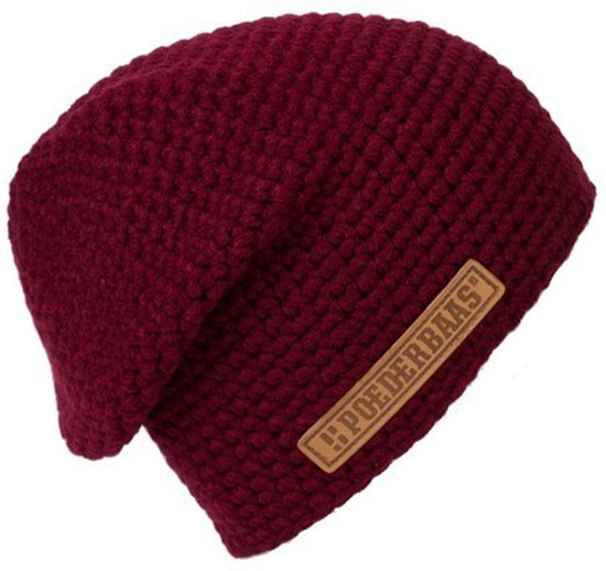Poederbaas Essential Short Muts (Sport) - Unisex - bordeaux rood | bol.com