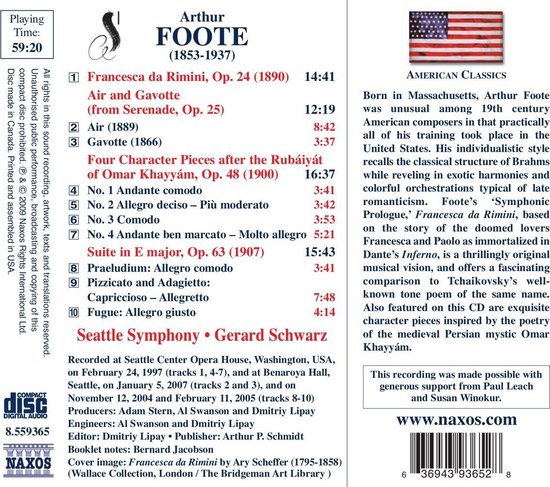 Seattle Symphony - Francesca Da Rimini (CD), Seattle So | Muziek | bol.com