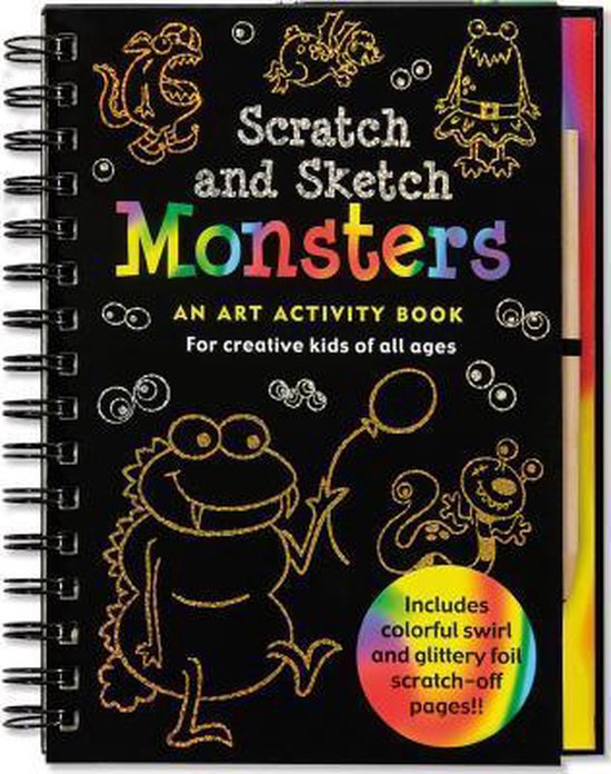 Monsters Scratch & Sketch, Lee Nemmers | 9781441311542 | Boeken | bol.com
