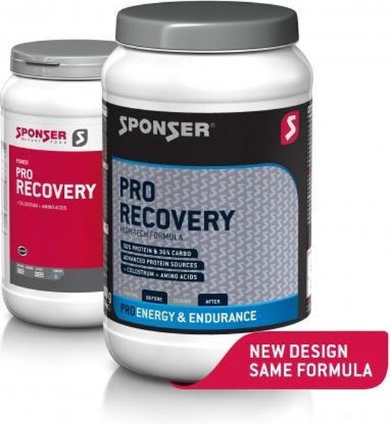 Sponser Pro Recovery 44/44 - Eiwitshake - 800 gram - Mango | bol.com