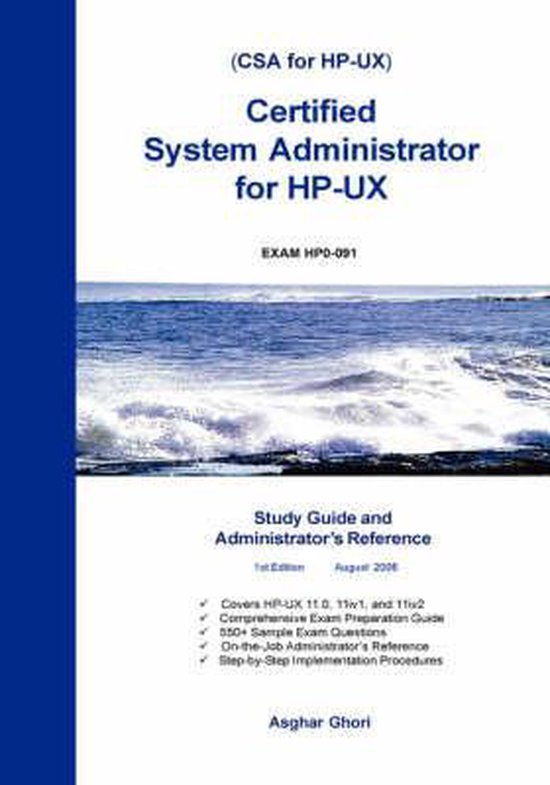 Certified System Administrator for HP-UX | 9781424322824 | Asghar Ghori | Boeken | bol