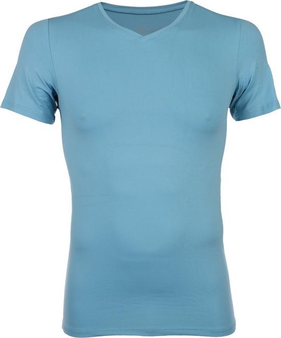 RJ Bodywear Pure Color T-shirt (1-pack) - heren T-shirt met V-hals ...
