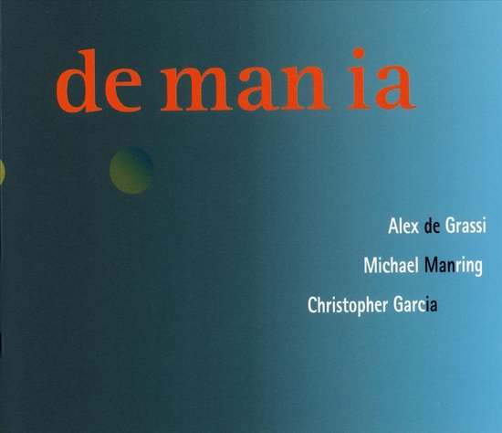 de man ia, Michael Manring | CD (album) | Muziek | bol