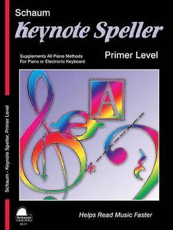 Keynote Speller, John W Schaum | 9781936098323 | Boeken | bol