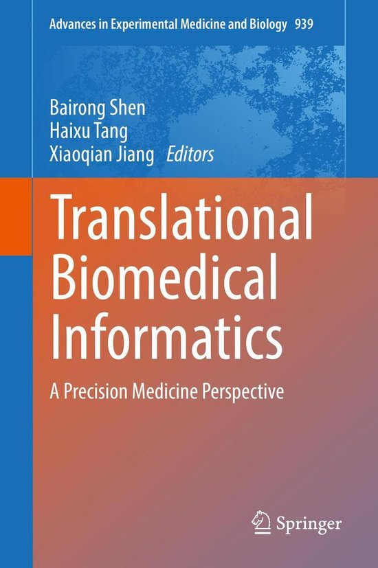 Translational Biomedical Informatics (ebook) | 9789811015038 | Boeken ...