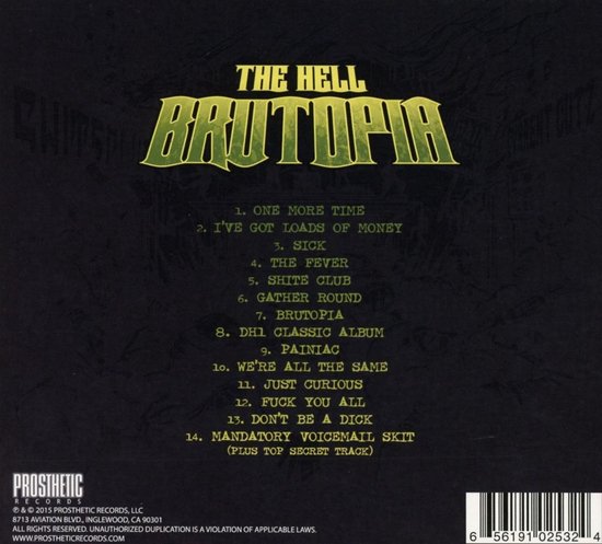 Brutopia, Hell | CD (album) | Muziek | bol.com