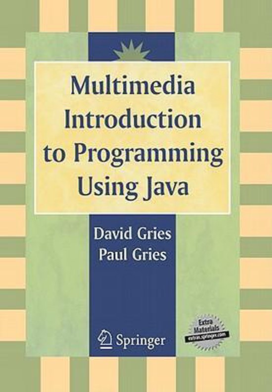 Multimedia Introduction To Programming Using Java | 9780387226811 ...