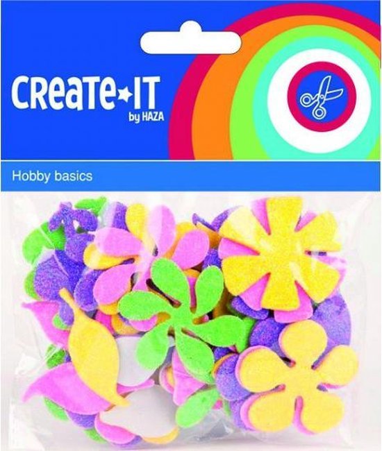 Foam rubberen bloemen 140 st | bol