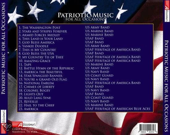 Patriotic Music for All Occasions, United States Military Bands ...