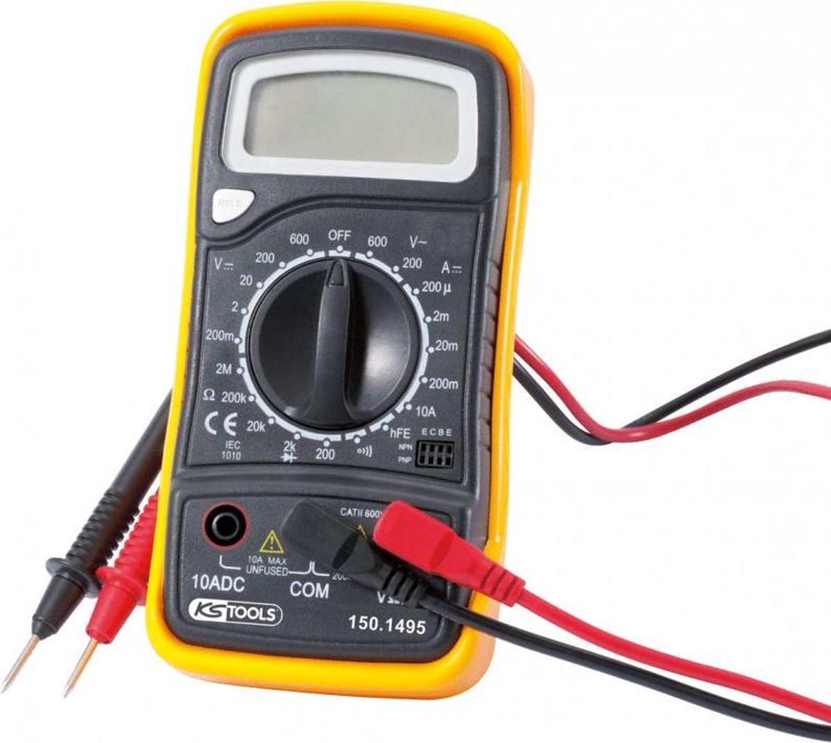 KS Tools 150.1495 Digitale multimeter incl. testpennen | bol