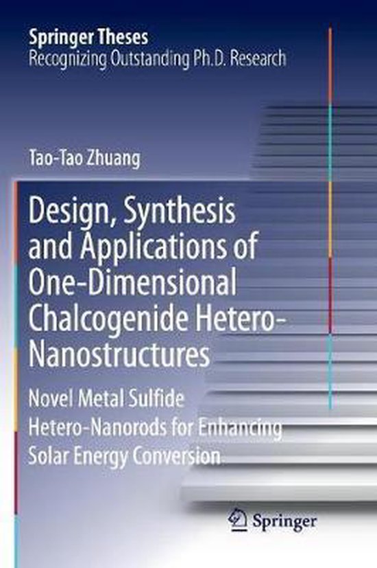 Design, Synthesis and Applications of One-Dimensional Chalcogenide... | bol.com