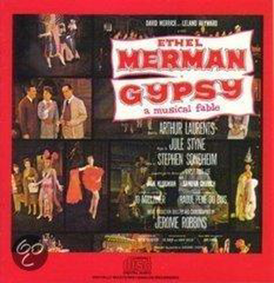 Gypsy, 1-CD ORIGINAL BROADWAY CAST - GYPSY | CD (album) | Muziek | bol