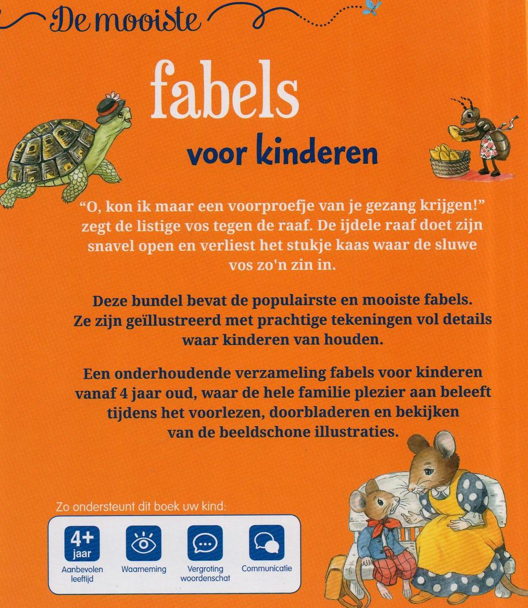 De mooiste fabels voor kinderen, uitgave | 9783849908348 | Boeken | bol.com