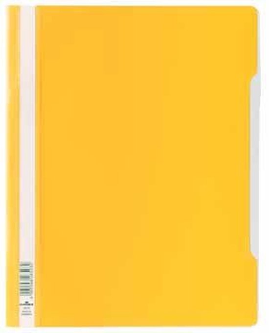 (50 Stk.-Packung) CLEAR VIEW FOLDER DURABLE 2570 A4 (257004) | bol.com