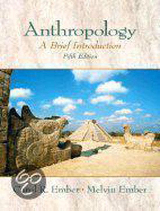 Anthropology, Carol R. Ember | 9780130979551 | Boeken | bol.com