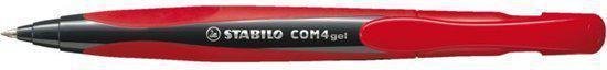 Gelpen Stabilo Com4gel 1050/46 0.5mm Rood - Pak a 10 Gelpennen | bol.com