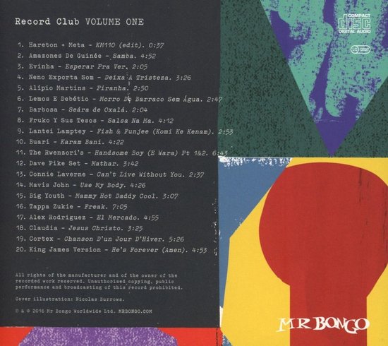 Various Artists - Mr.Bongo Records Club Compilation (CD), Various ...