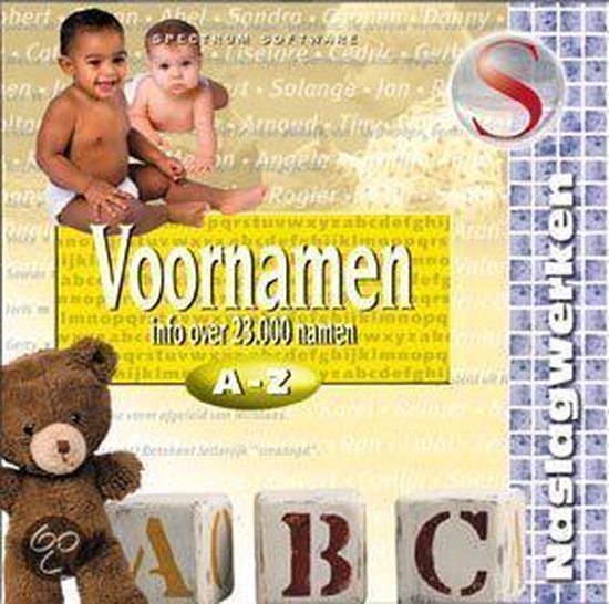 VOORNAMEN VAN A TOT Z CD ROM | bol