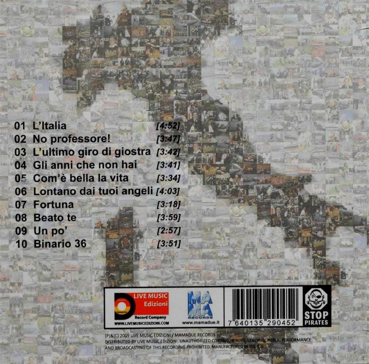 Marco Masini - L Italia E Altre Storie (CD), Marco Masini | Muziek ...