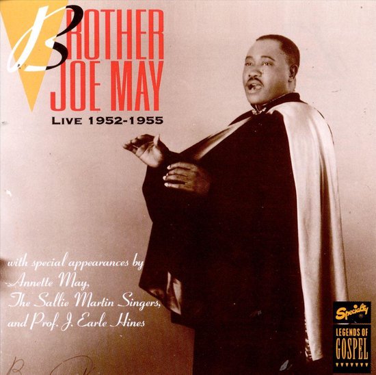 Brother Joe May Live, 1952-1955, Brother Joe May | Muziek | bol