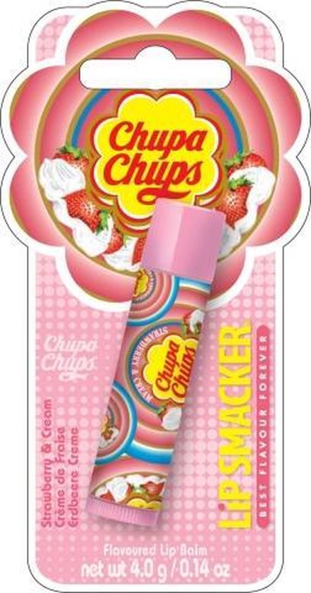 Lip Smacker Chupa Chups Strawberry And Cream Lippenbalsem