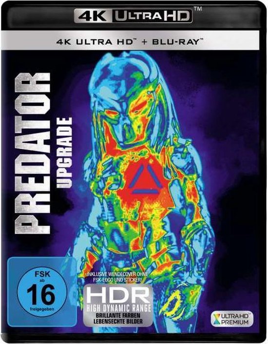 Predator - Upgrade (Ultra HD Blu-ray & Blu-ray), Trevante Rhodes | Dvd's | bol