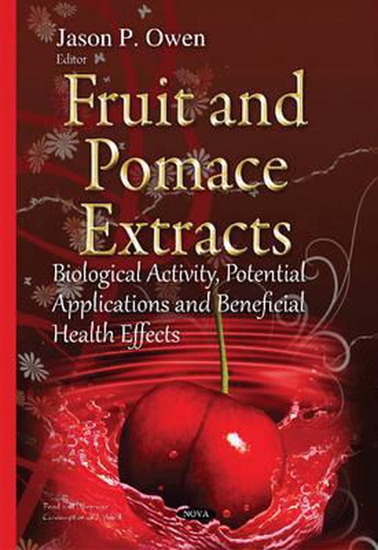 Fruit & Pomace Extracts | 9781634824972 | Boeken | bol.com