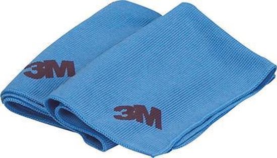 3M Scotch-Brite™ microvezel doek - 320x360mm - blauw | bol