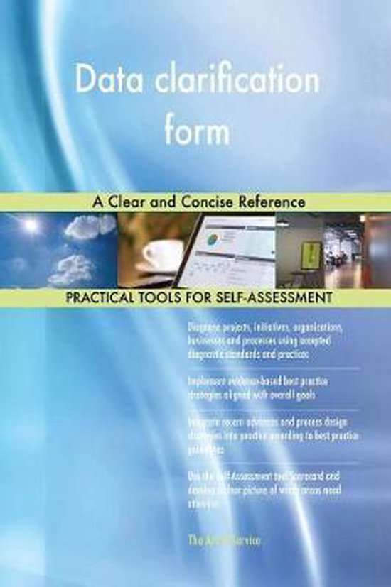 Data Clarification Form, Gerard Blokdyk | 9781719586313 | Boeken | bol.com