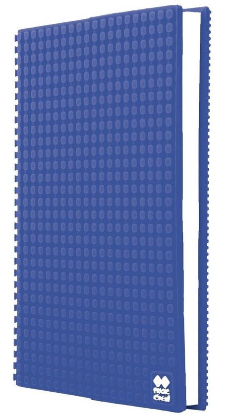 Pixie Crew Dagboek Met Siliconen Paneel A5 Blauw | bol