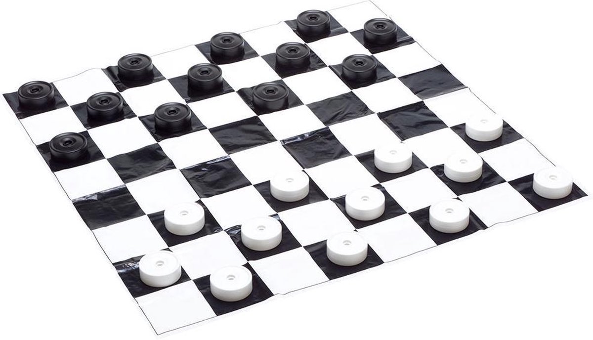 Garden Games Tuin damspel - 120 x 120 cm | Games | bol.com